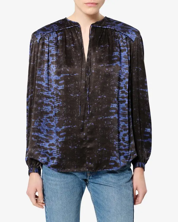 Isabel Marant Étoile Laraya Silk Top
