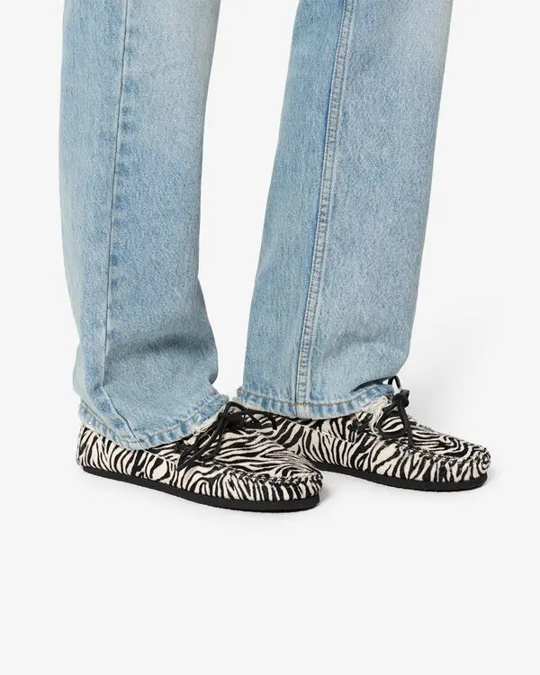 Isabel Marant Étoile Fitza Loafers - Zebra