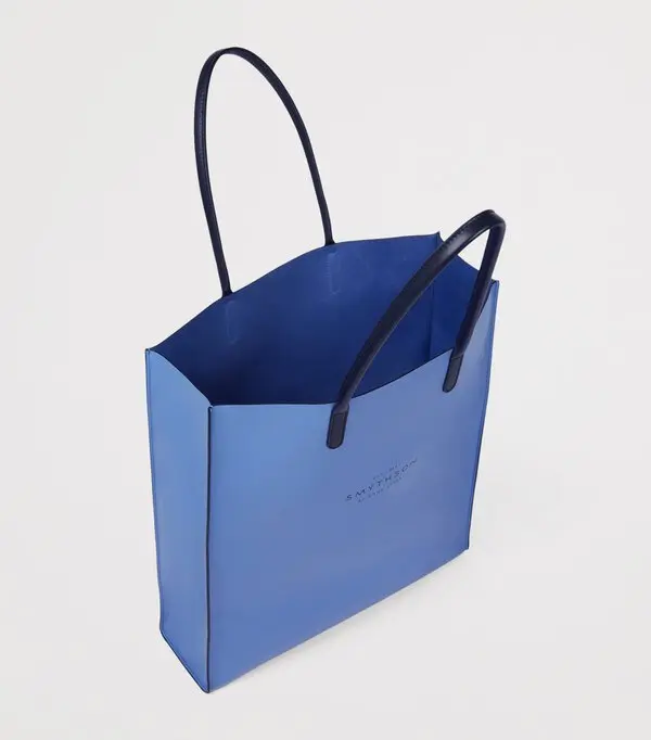 Smythson Mini Leather Kingly Tote Bag