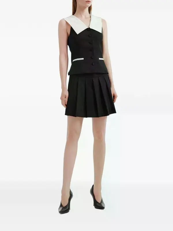 KIMHEKIM Malevich Sailor-collar Button-front Vest