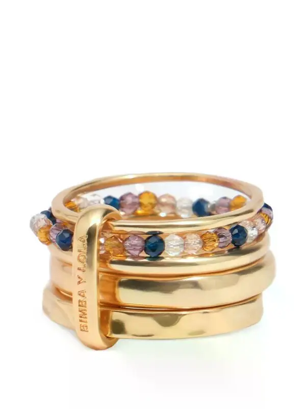 Bimba Y Lola Tone Textured Ring
