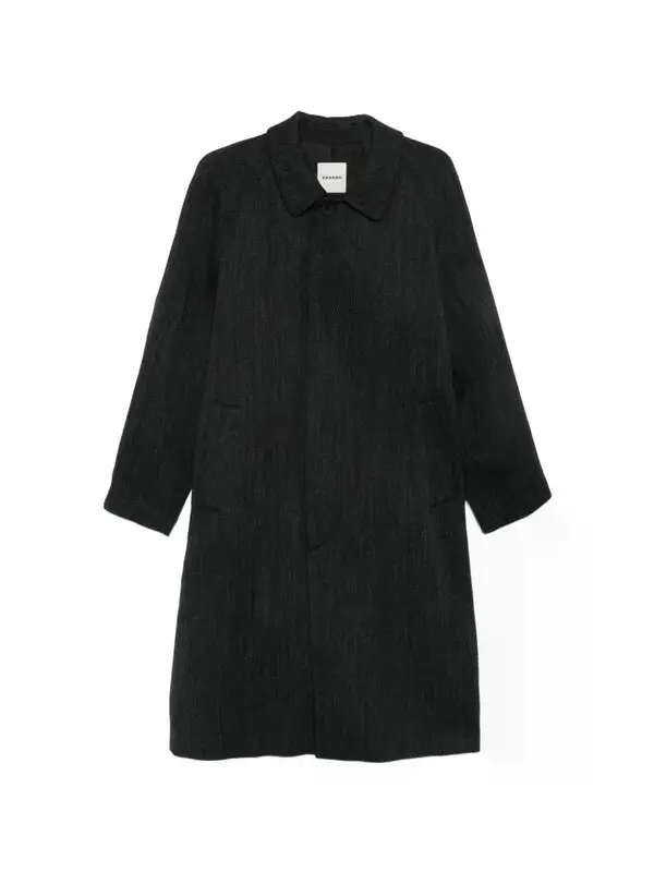 Sandro Oversize Wing-collar Overcoat