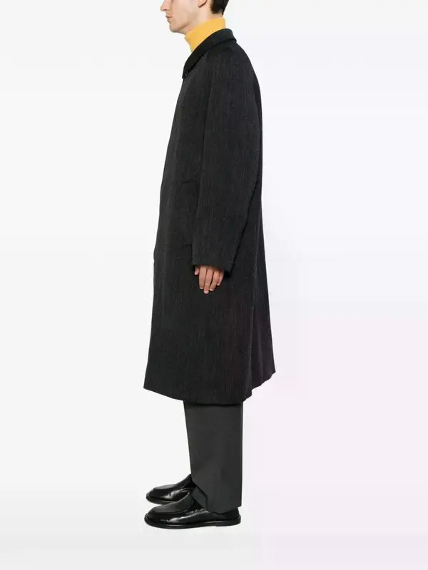 Sandro Oversize Wing-collar Overcoat