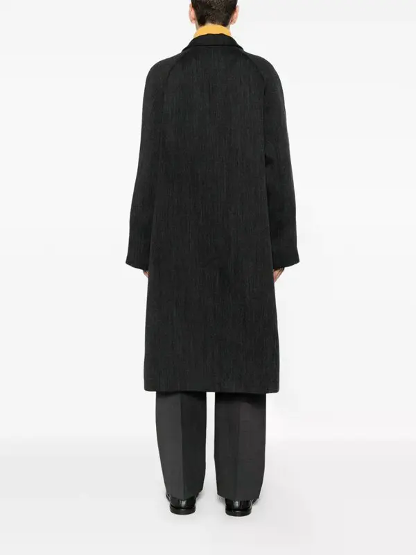 Sandro Oversize Wing-collar Overcoat