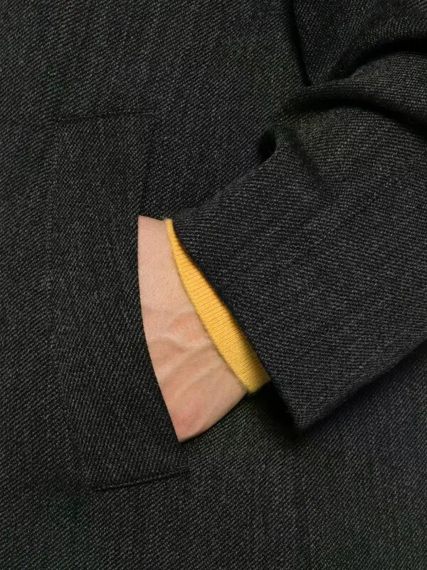 Sandro Oversize Wing-collar Overcoat