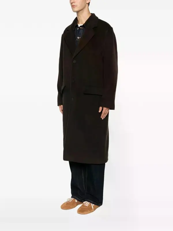 Sandro William Single-breasted Overcoat