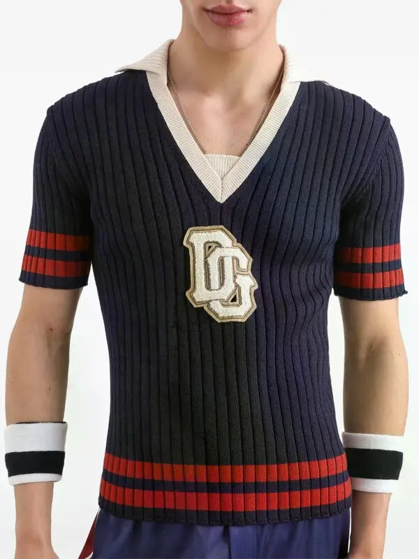 Dolce & Gabbana Ribbed Wool Pullover
