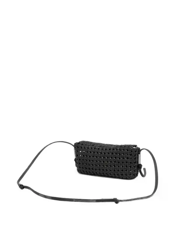 Bimba Y Lola Plaited-leather Mini Crossbody Bag