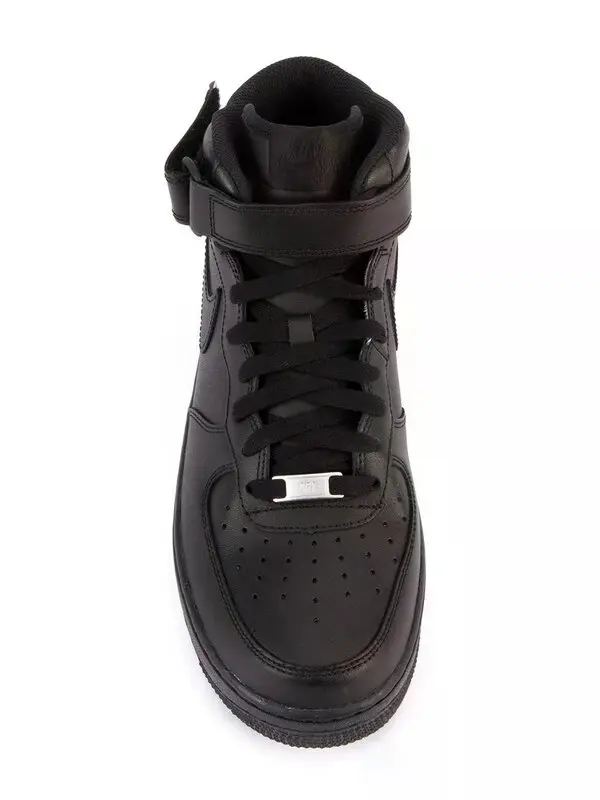 Nike Air Force 1 Mid '07 Triple Sneakers - Black