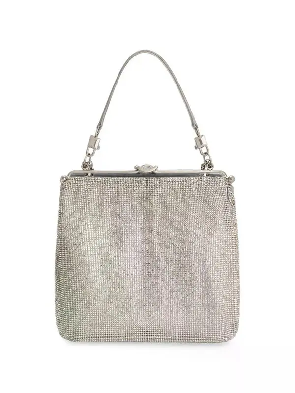 Dolce & Gabbana Dina Shoulder And Crossbody Bag In Crystal Mesh