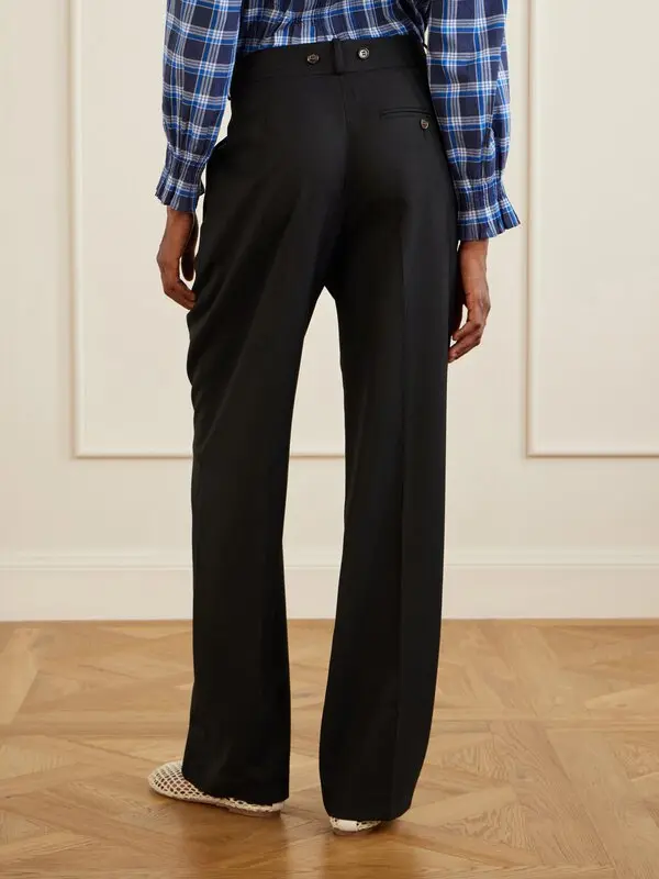 DÔEN Olivia Poplin Wide-leg Pants