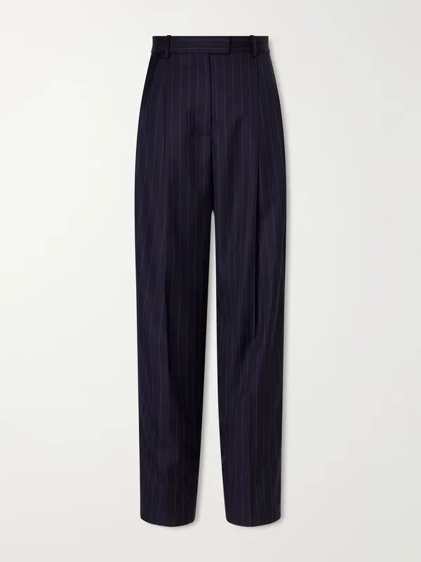 Givenchy Pinstriped Wool Tapered Pants