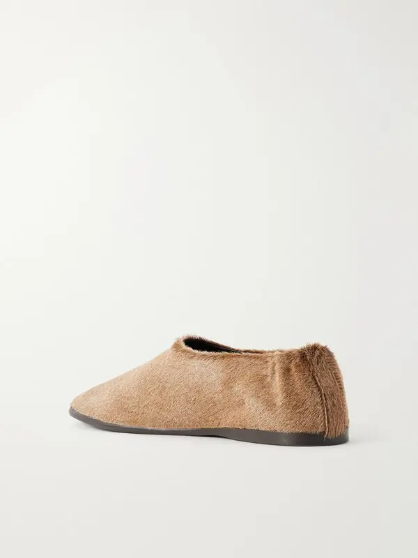 LEMAIRE Glove Calf Hair Slip-ons