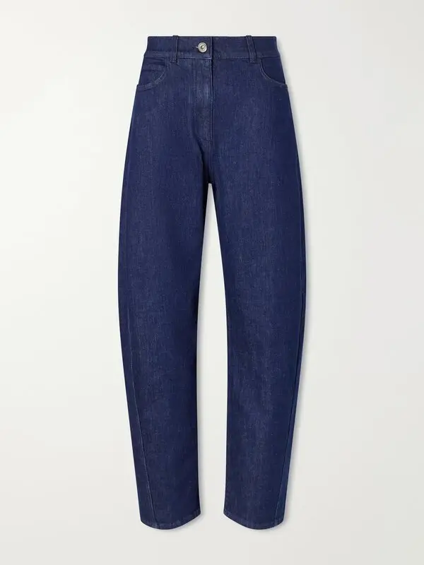 Another Tomorrow High-rise Organic Barrel-leg Jeans