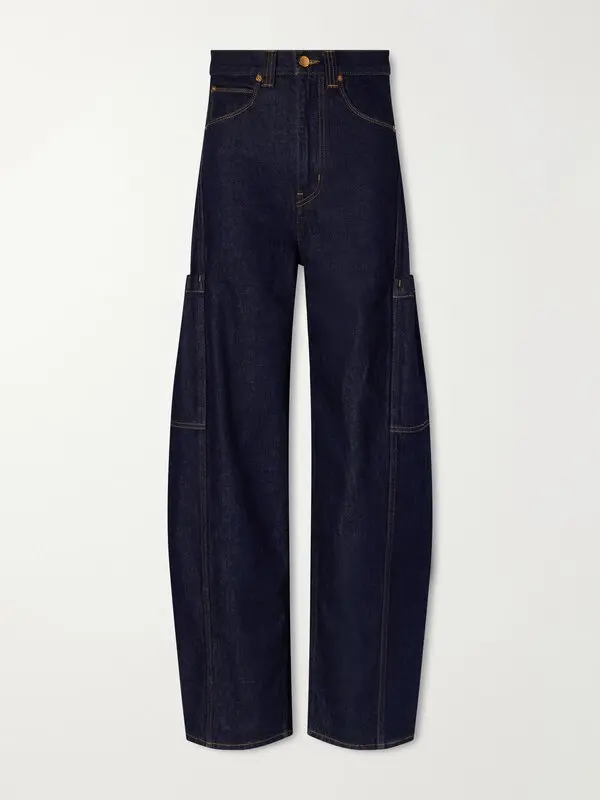 JAMIE HALLER The Baggy Painter Barrel-leg Jeans
