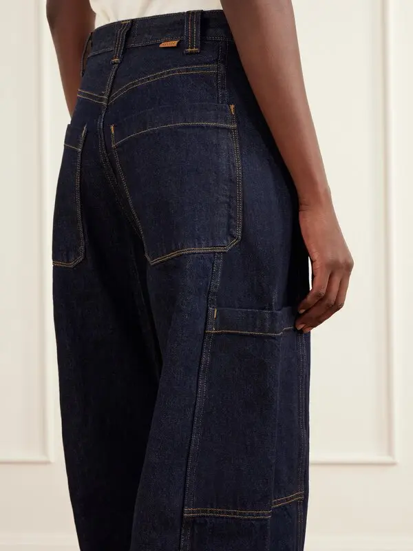 JAMIE HALLER The Baggy Painter Barrel-leg Jeans
