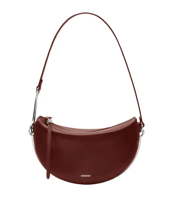Burberry Small Bridle Saddle Bag - Red