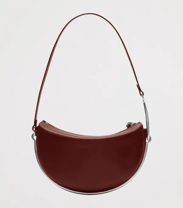 Burberry Small Bridle Saddle Bag - Red
