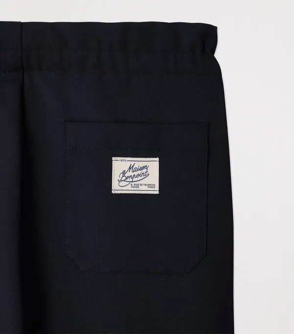 Bonpoint Wool-blend Straight-leg Trousers