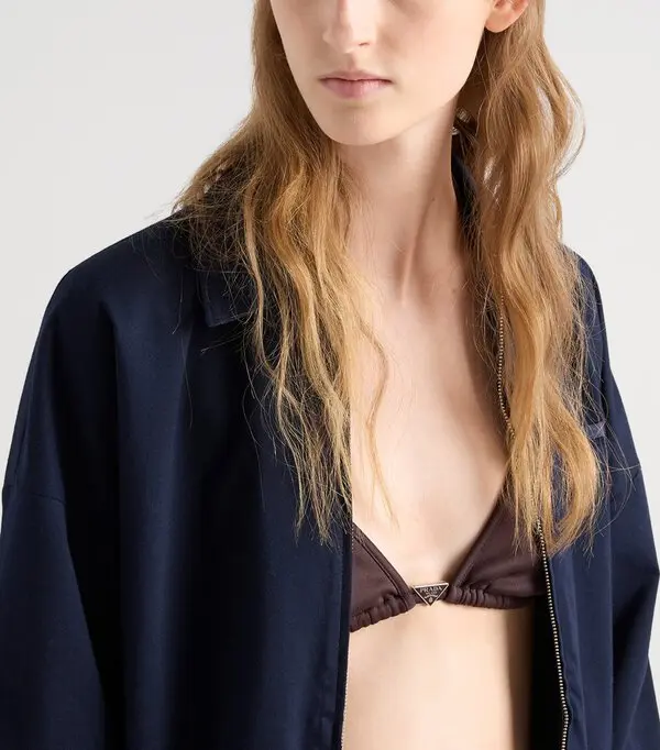 Prada Triangle Bikini Top