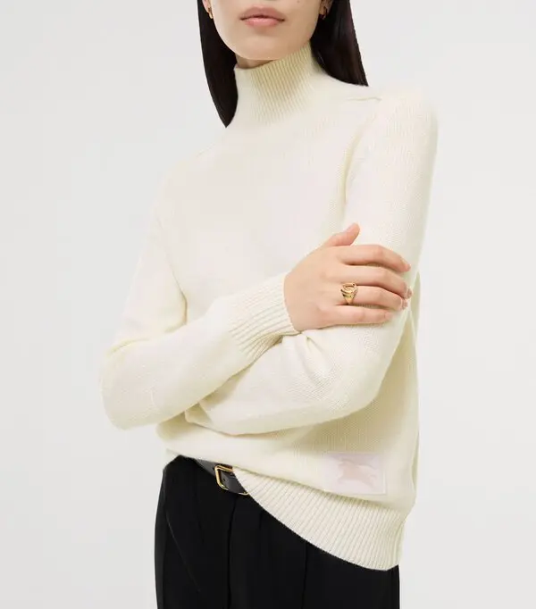 Burberry Cashmere High-neck Sweater