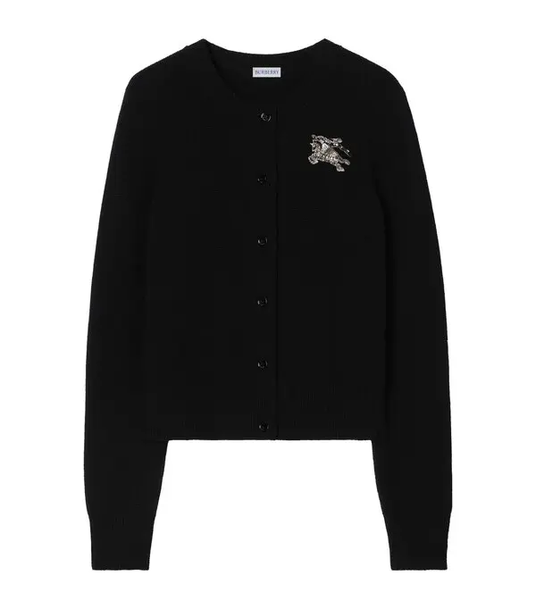 Burberry Wool-cashmere Ekd Cardigan