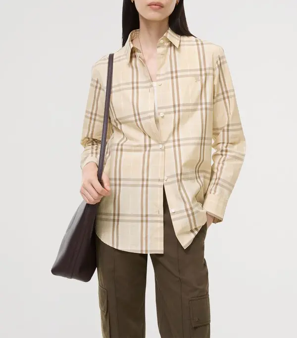 Burberry Cotton Check Shirt