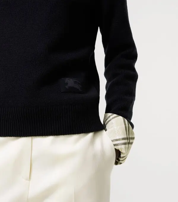 Burberry Cashmere High-neck Sweater