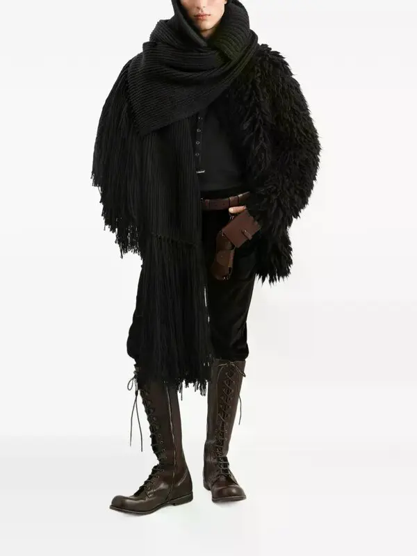 Dolce & Gabbana Fur-effect Knit Cardigan
