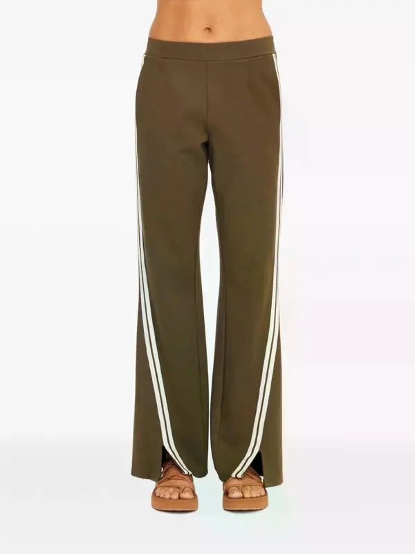 The Upside Petra Side-stripe Flared Trousers