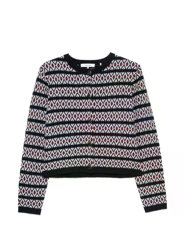 FRAME Fair-isle-pattern Cardigan
