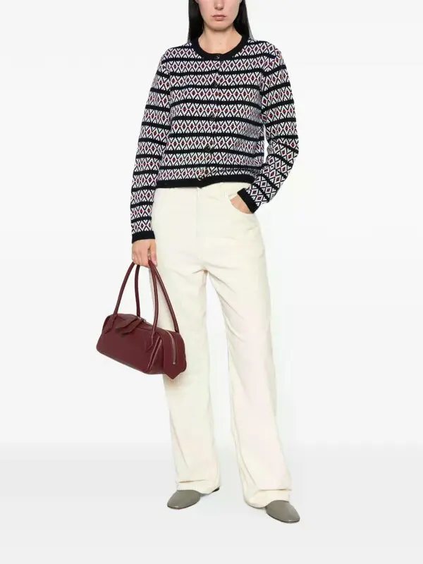 FRAME Fair-isle-pattern Cardigan