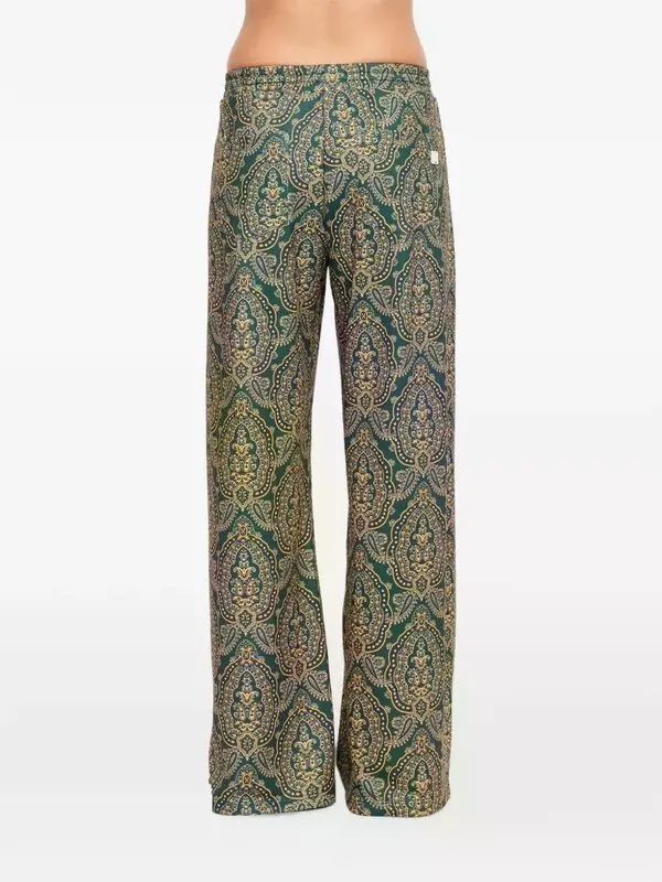 The Upside Bamba Roma Paisley-print Trousers