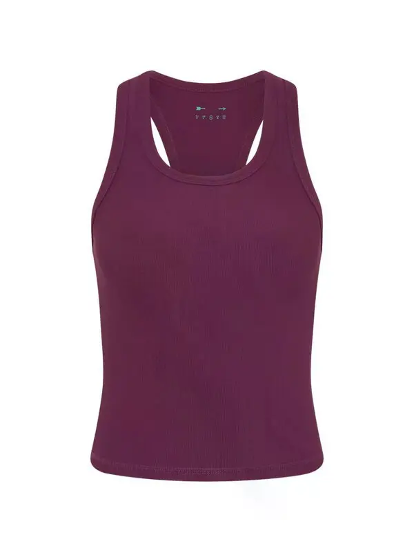 The Upside Pele Sophie Ribbed Tank Top - Purple