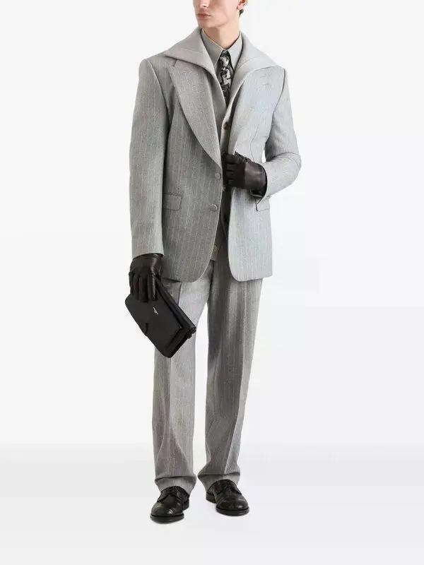 Dolce & Gabbana Pinstripe Flannel Trousers
