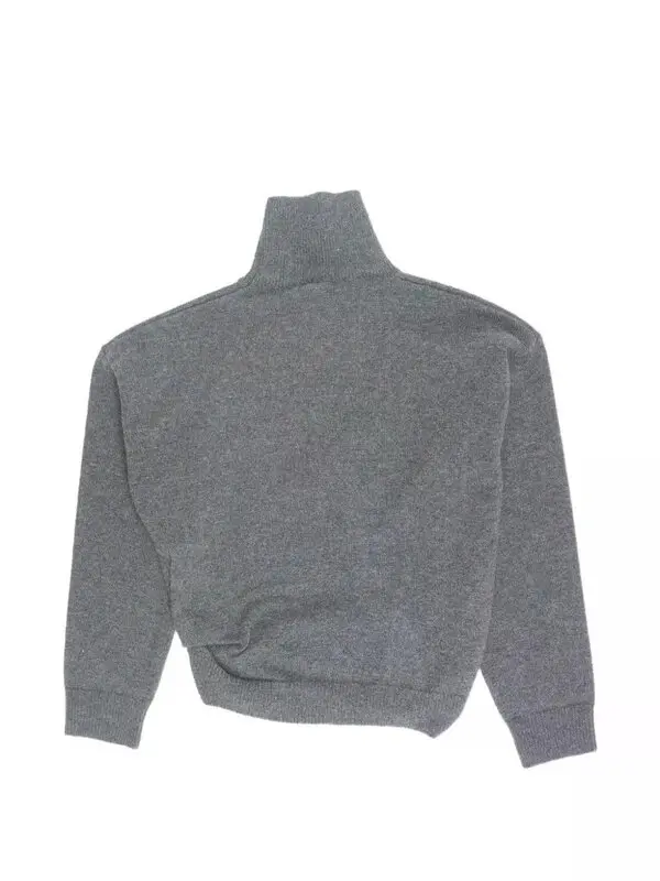 RÓHE Sculptural Twisted-drape Sweater