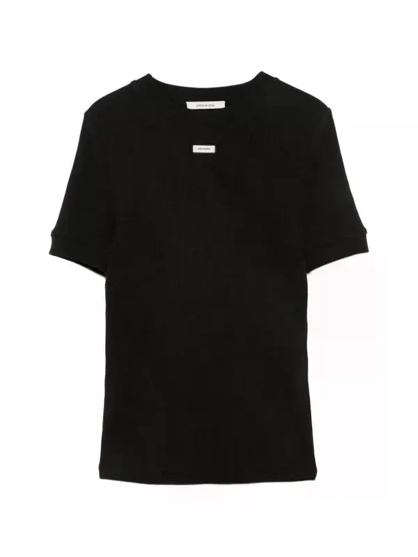 ENTIRE STUDIOS Logo-patch T-shirt