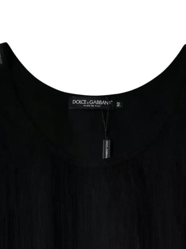 Dolce & Gabbana Ribbed Tank Top