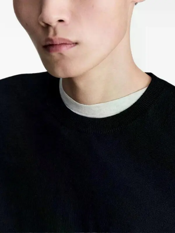 A.p.c. Matthieu Logo-print Crew-neck Sweater