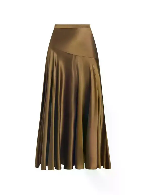 Adam Lippes Thea Silk Maxi Skirt