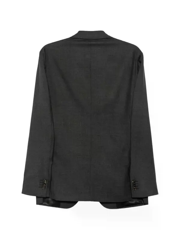 Corneliani Check-pattern Single-breasted Suit - Grey