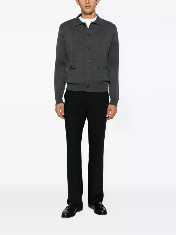 Corneliani Button-down Flap-pocket Sweater