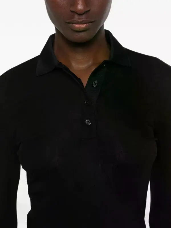 ENTIRE STUDIOS Long-sleeve Polo Shirt