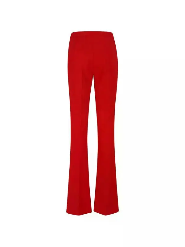 Elisabetta Franchi Pressed-crease Flared Trousers