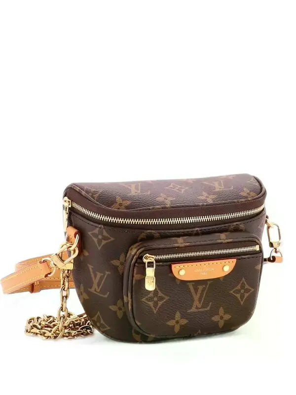 LOUIS VUITTON Bum Bag Monogram Canvas Mini Belt Bag