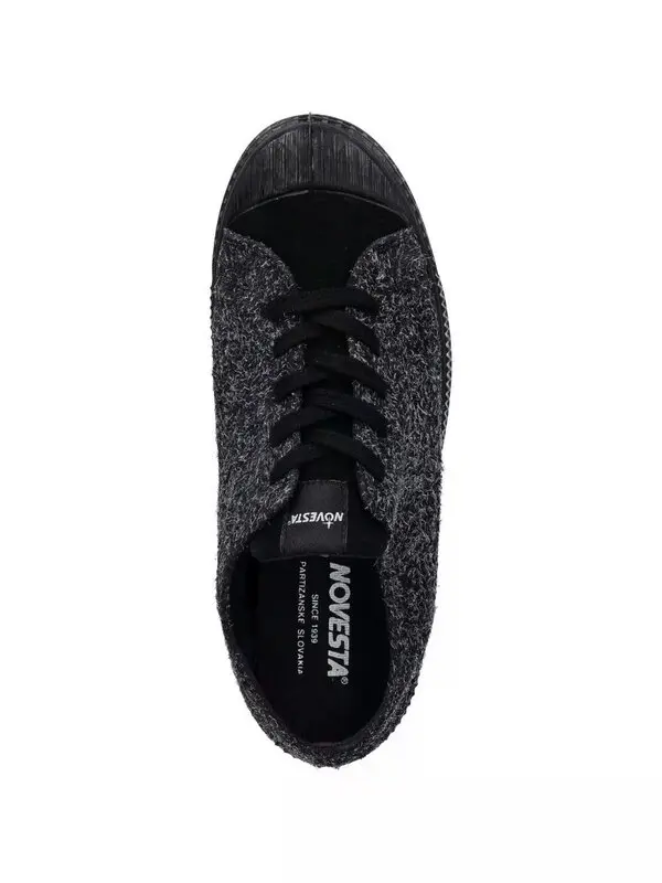 Novesta Star Master Bouclé-knit Low-top Sneakers