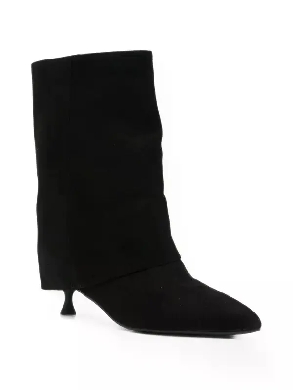 GISEL B Fold-over Pointed-toe Boots