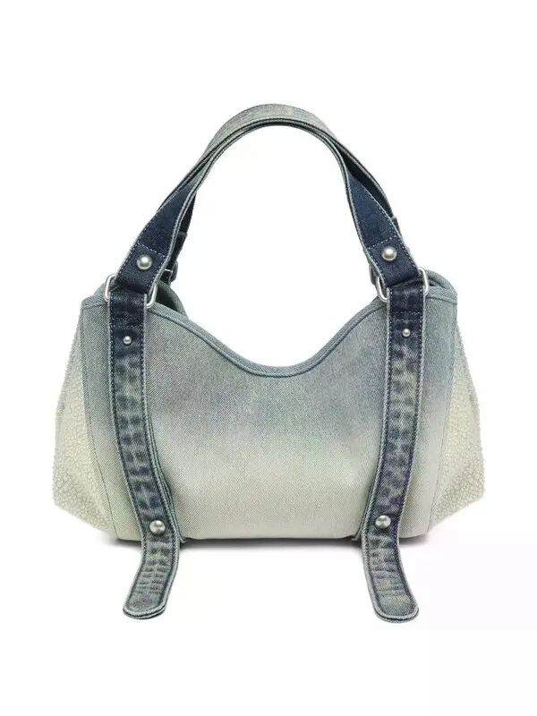 DIESEL® D-one-small Top-handle Bag In Crystal Solarised Denim
