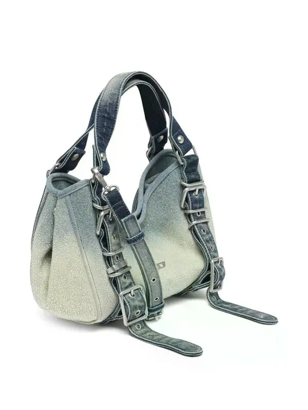 DIESEL® D-one-small Top-handle Bag In Crystal Solarised Denim