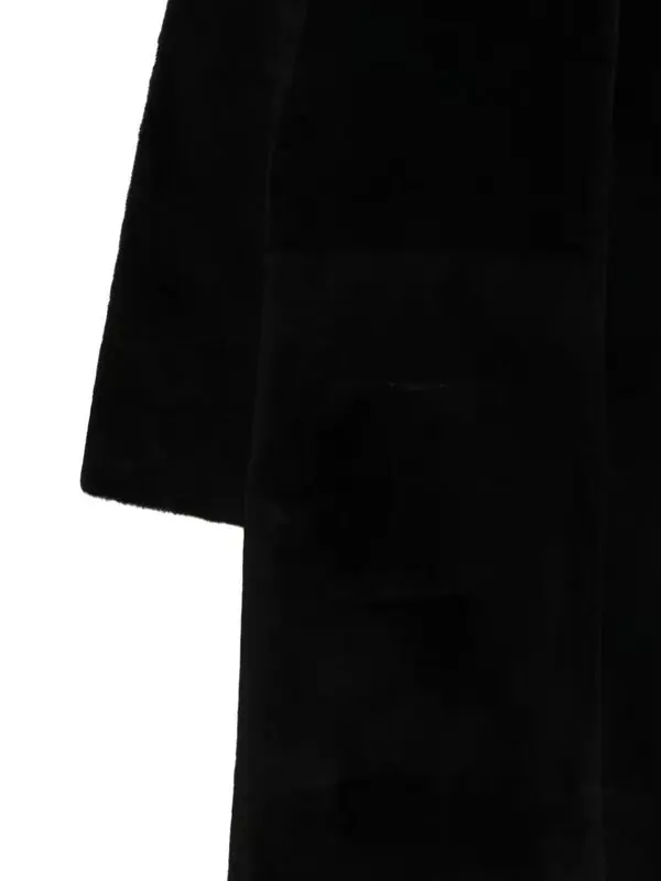 Simonette Ravizza Nice Hooded Shearling Coat